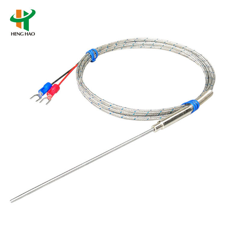 Stainless Steel 1100C 1200C 1mm 100mm PT100 Temperature Sensor J T N K ...