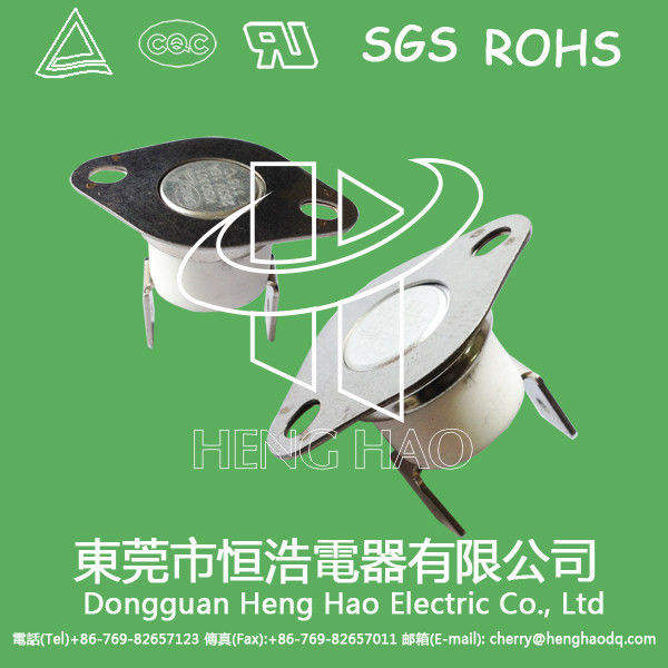 Automobile Cooling Fan Disc Type Thermostat , KSD301 Thermal Cut Out Switch
