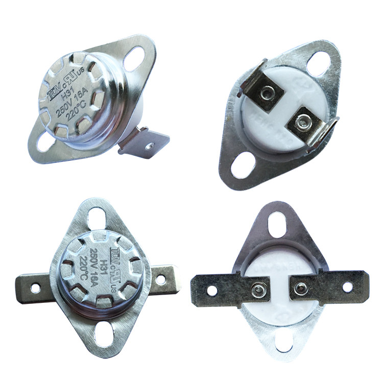 Ksd301 Ceramic High Temperature Switch 250v 16a With CQC TUV UL ROHS ...